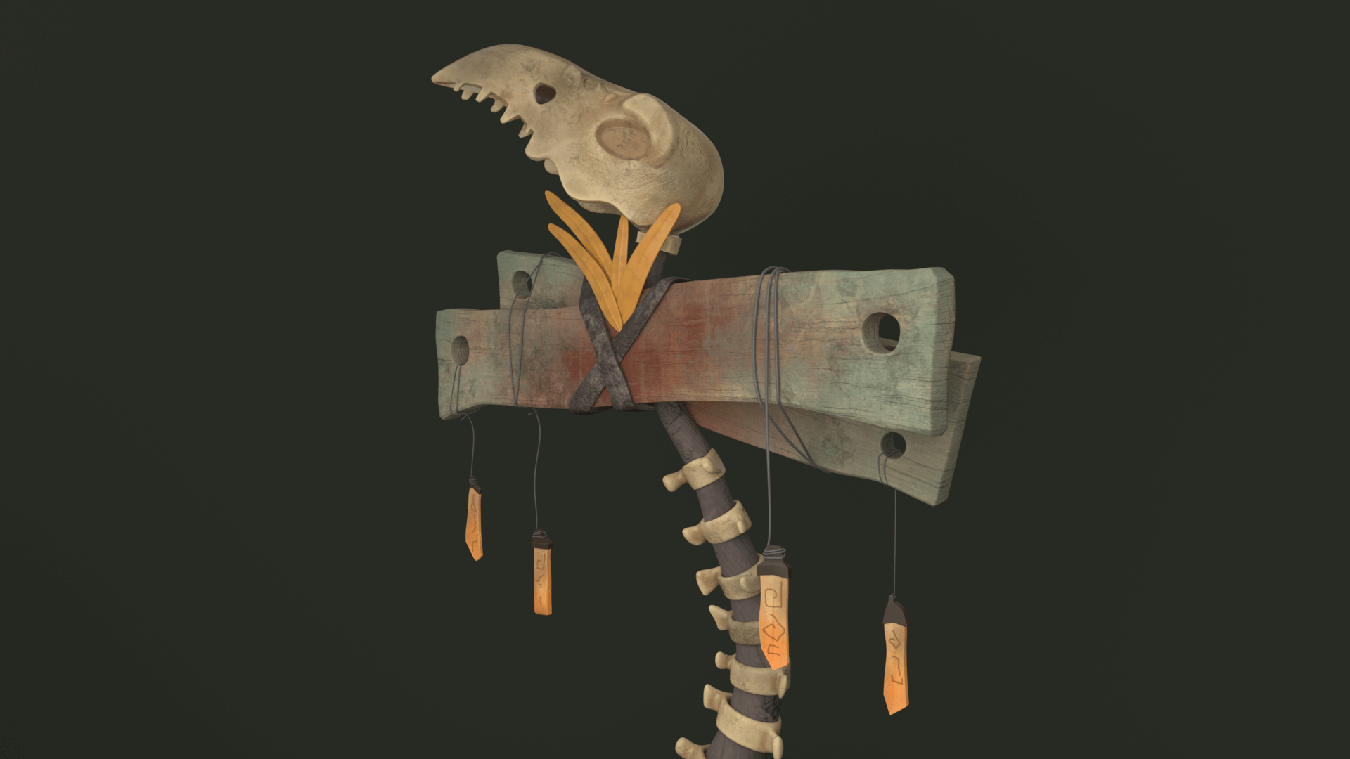 Totem – Prop Modeling – Nidhi Jallepally Totem – Prop Modeling – Nidhi Jallepally
